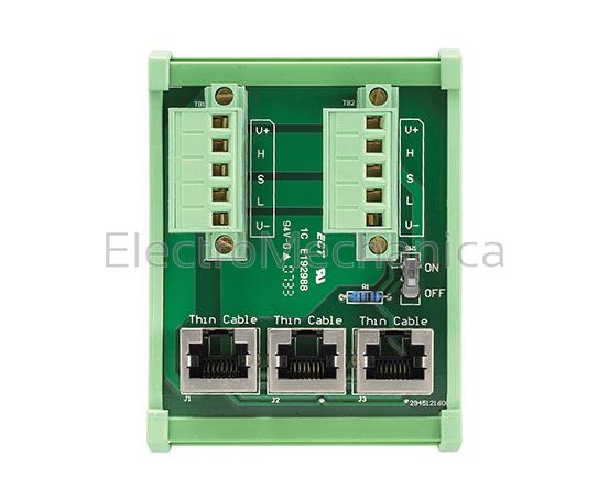 TAP-CN03 | CANopen DISTRIBUTION BOX RJ45 1-4 | C1 - Automation : Communication Cables/Modules ...